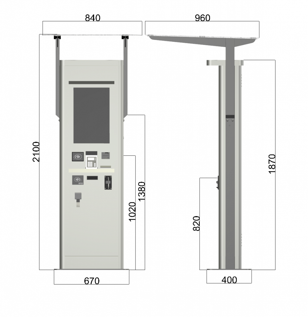 Information Terminal - Hawk - Kolembar Industrietechnik